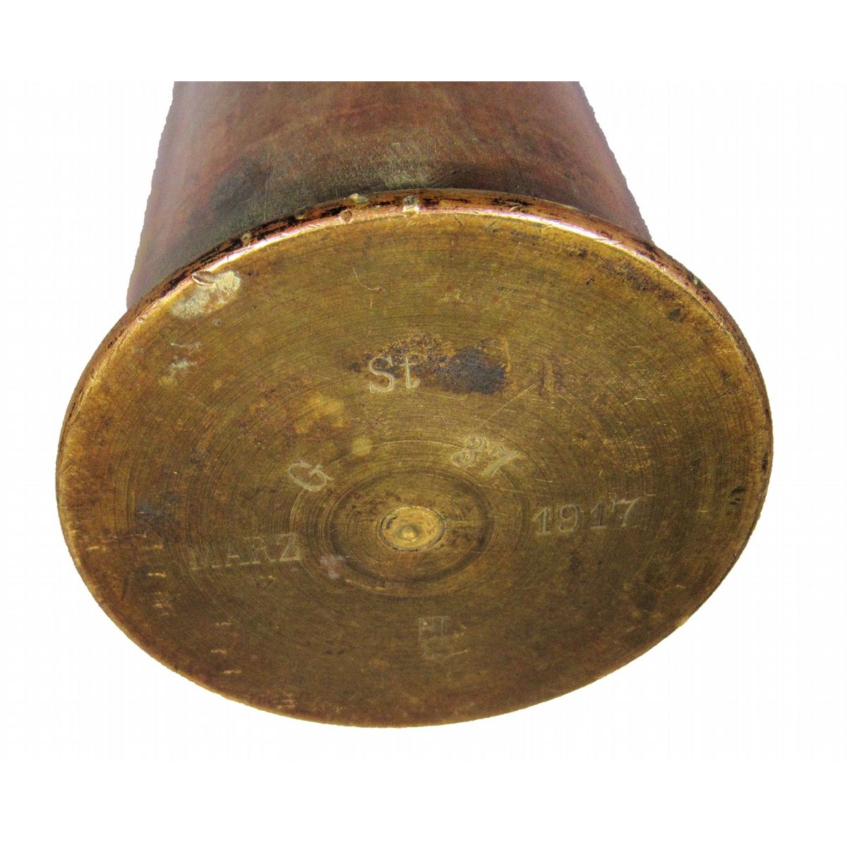 WWI German 77mm Artillery Shell Casing