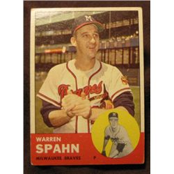Warren Spahn, No. 320, Vintage Topps Baseball Card