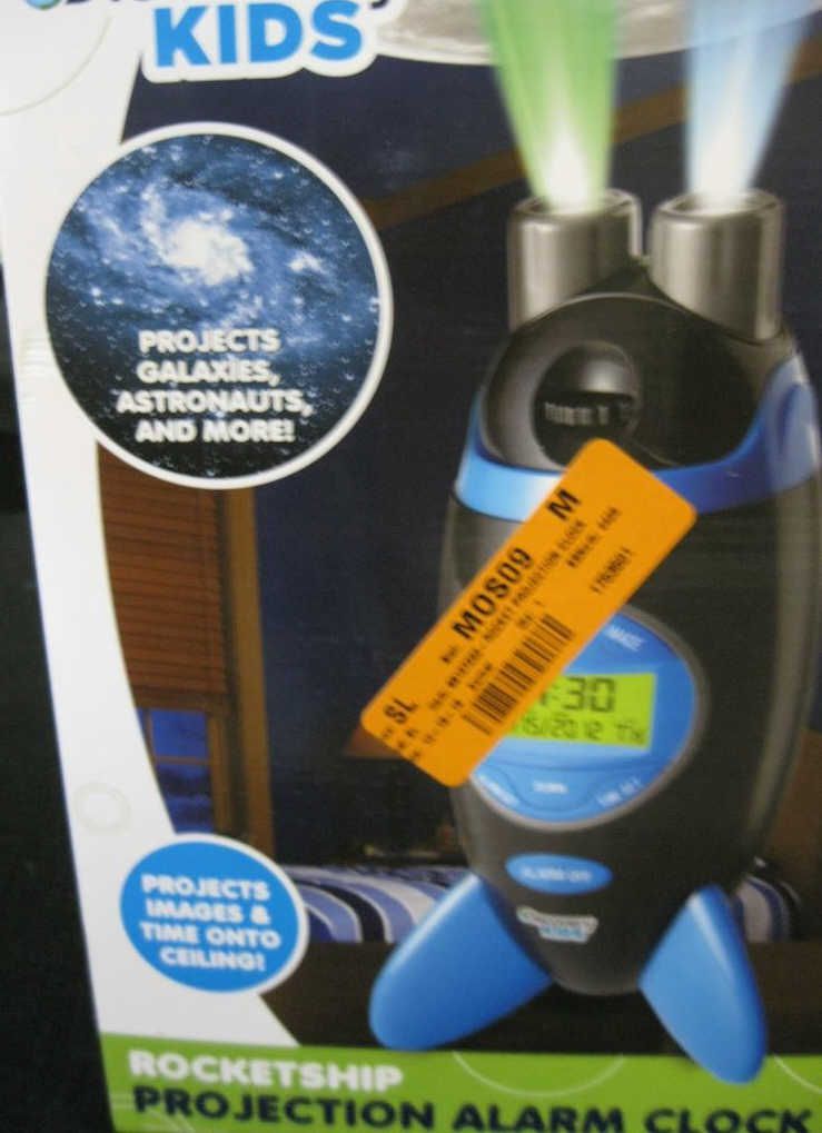 Discovery Kids Projection Alarm Clock.