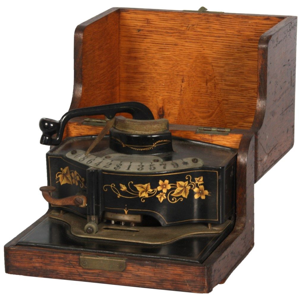 Sloan, Chace & Co. Check Punch Machine