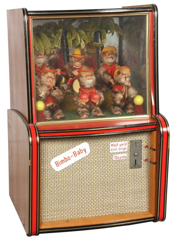 Bimbo Baby Automaton Arcade Machine