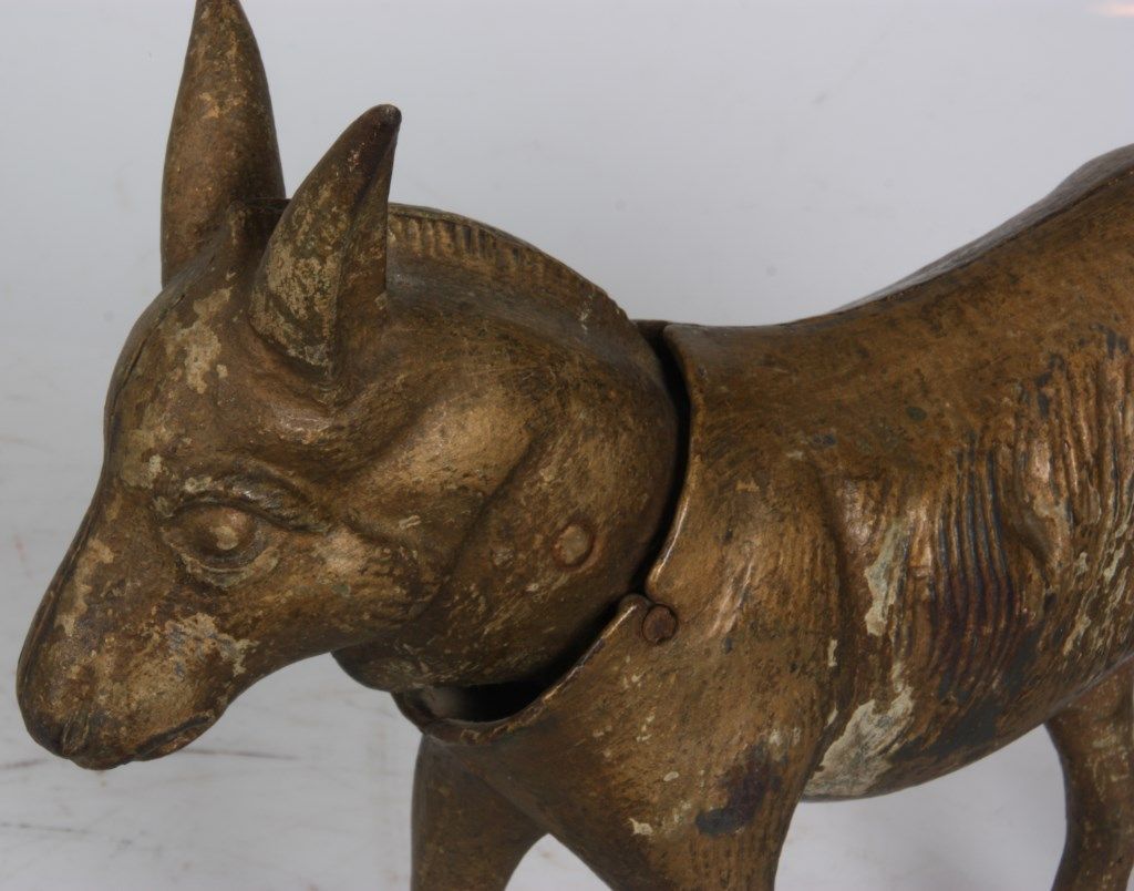 Cast Iron Nodding Donkey Toy