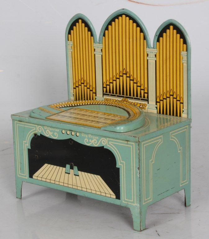 Wolverine Litho Tin Toy Organ