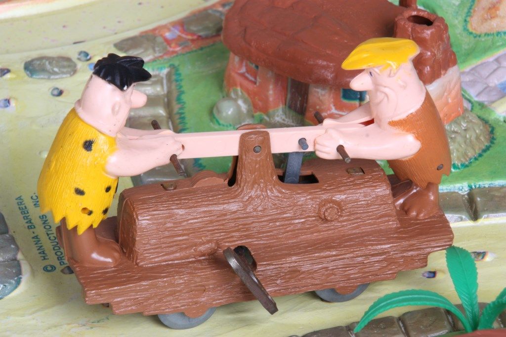 Flintstone Bedrock Express Toy Set