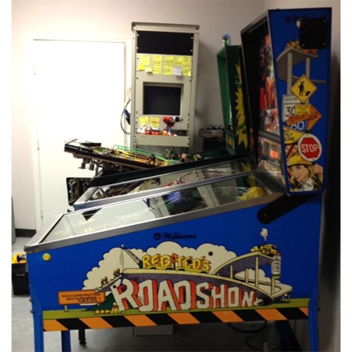 ROAD SHOW PINBALL MACHINE BY WILLIAMS ~ GREAT FUN w RED & TED ~ WORKING ...