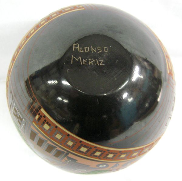 Mata Ortiz Polychrome Jar - Alonzo Meraz