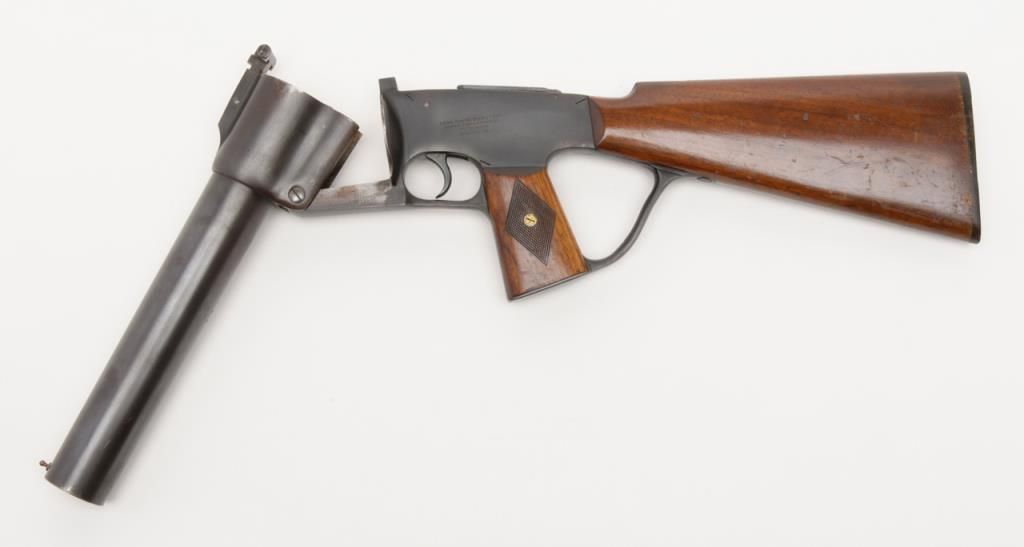 Federal Laboratories Gas Riot gun, wood stocks, very good condition ...