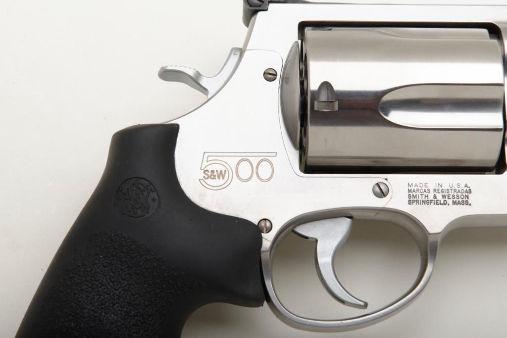 Smith & Wesson Model 500 Magnum DA revolver, .500 cal., 9” barrel ...