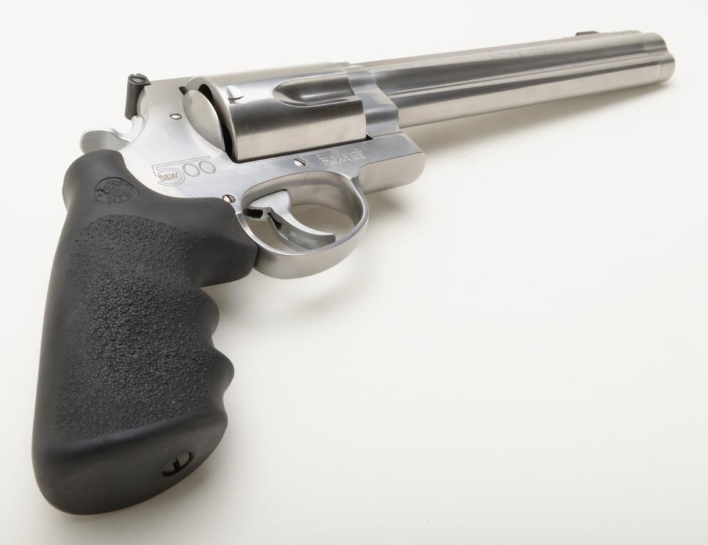 Smith & Wesson Model 500 Magnum DA revolver, .500 cal., 9” barrel ...
