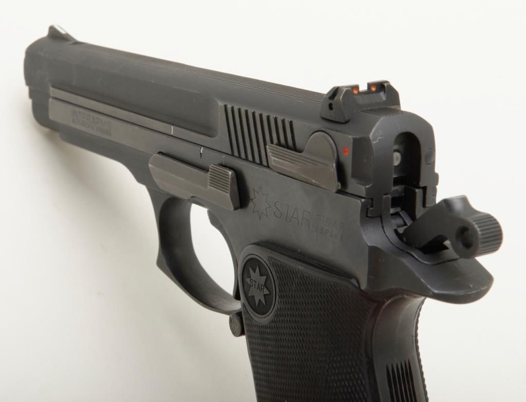 Star Model 30M semi-auto pistol, 9mm cal., 4-1/2” barrel, blue finish ...