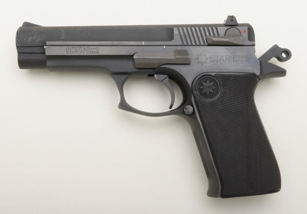 Star Model 30M semi-auto pistol, 9mm cal., 4-1/2” barrel, blue finish ...