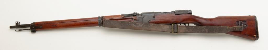 Japanese Type 100 Paratrooper takedown bolt action rifle, 7.7mm cal ...