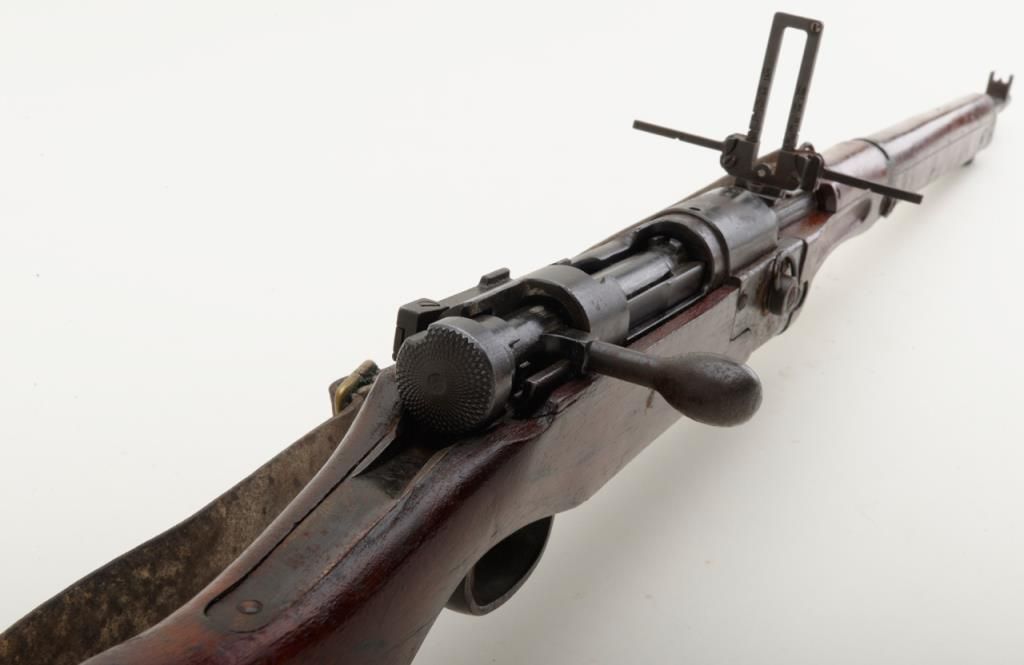 Japanese Type 100 Paratrooper takedown bolt action rifle, 7.7mm cal ...