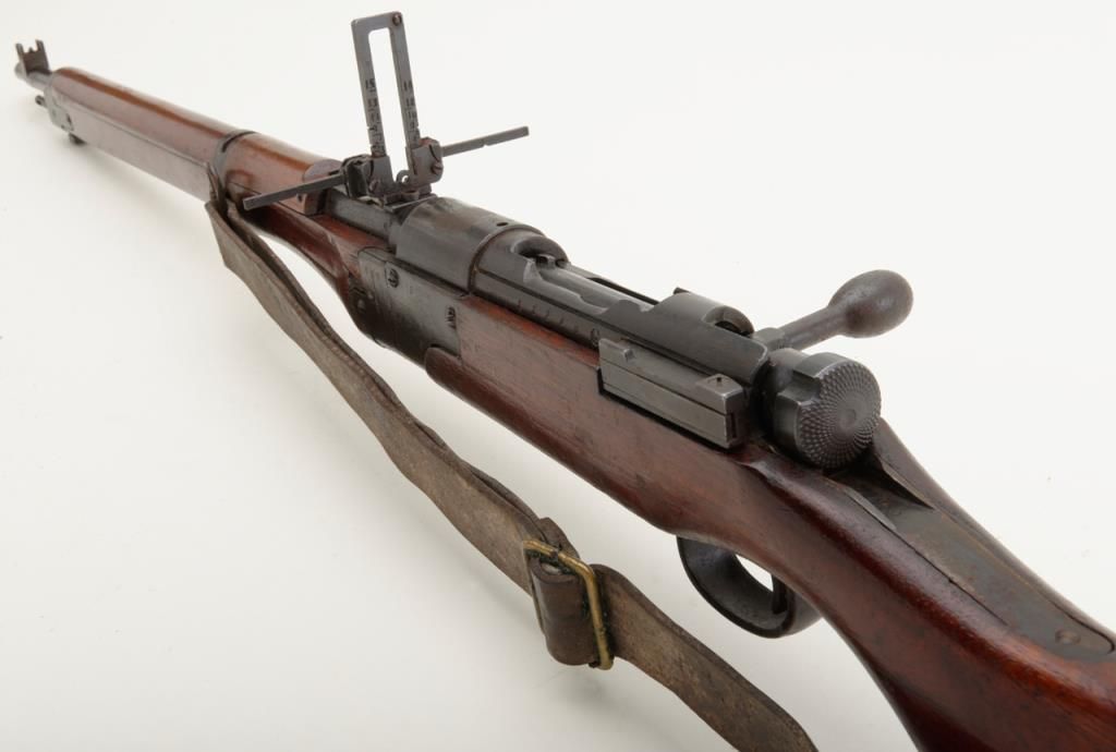 Japanese Type 100 Paratrooper takedown bolt action rifle, 7.7mm cal ...
