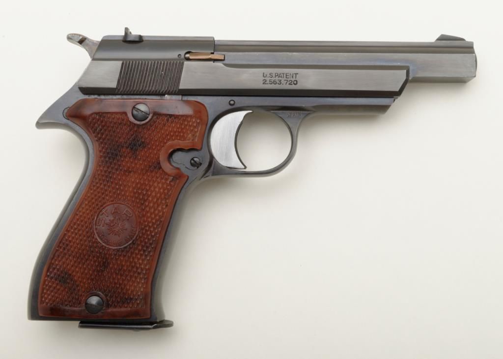 Star Model FR semi-auto pistol, .22LR cal., 4-1/4” barrel, blue finish ...