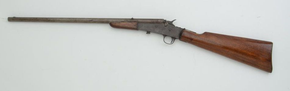 Remington single shot rifle, .22 short, long or LR cal., 20” barrel ...
