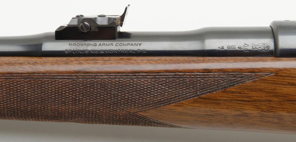 Belgian made Browning Safari, #2L17020, .30-06 cal., 22 1/2" barrel ...