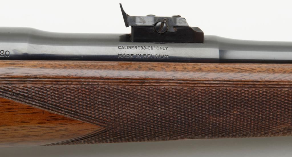 Belgian made Browning Safari, #2L17020, .30-06 cal., 22 1/2" barrel ...