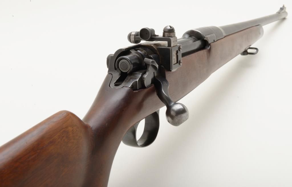 U.S. Remington Model 1917 bolt action rifle, sporterized, .30-06 cal ...