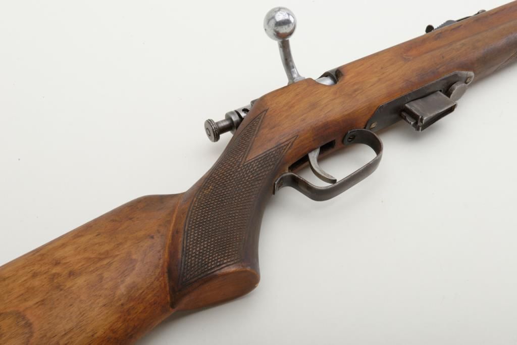 Wards Western Field bolt action rifle, .22 cal., 24” barrel, blue ...