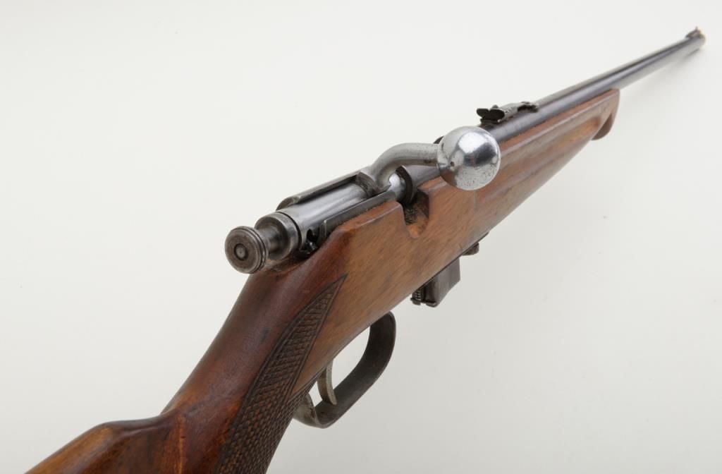 Wards Western Field bolt action rifle, .22 cal., 24” barrel, blue ...