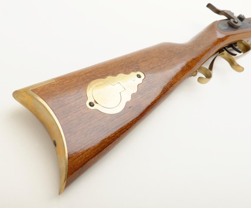 CVA modern blackpowder Spanish-made Hawken Model half stock percussion ...