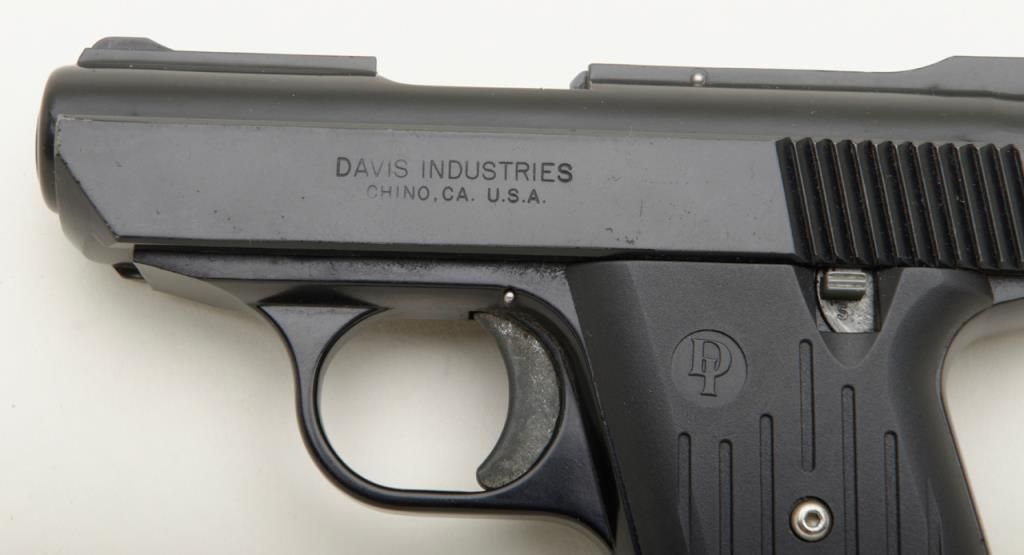 Davis Industries Model P-380 semi-auto pistol, 3” barrel, black finish ...