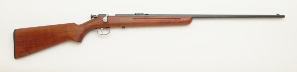 Winchester Model 67 bolt action rifle, .22 short cal., 27” barrel, blue ...
