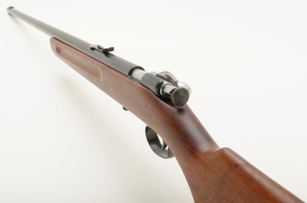 Winchester Model 67 bolt action rifle, .22 short cal., 27” barrel, blue ...