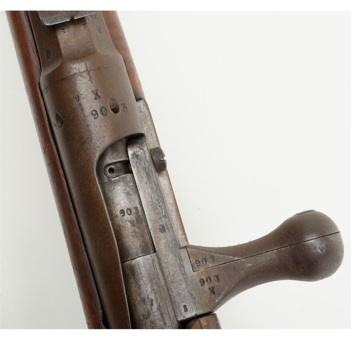 Dutch Beaumont bolt action rifle, 11mm cal., 33” barrel, missing ...