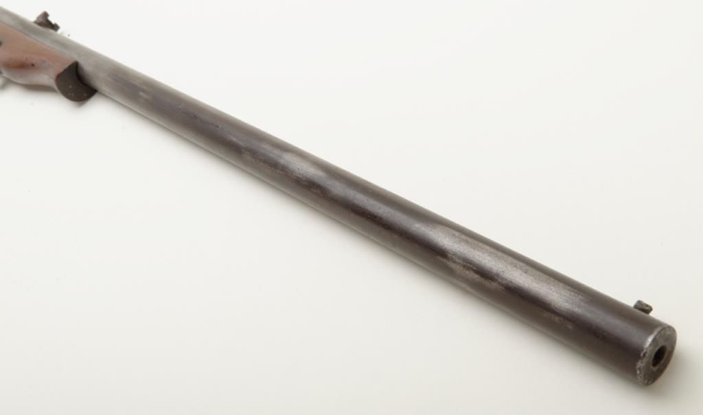 Quackenbush rifle, .22 cal., 22” round barrel, brown finish, wood ...