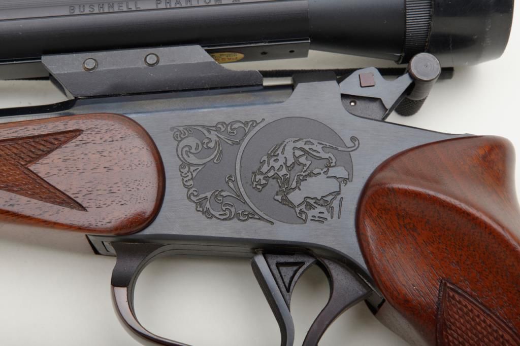 Thompson Contender single shot target pistol, .17 Hornet cal., 10 ...