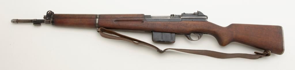Belgian FN Model 1949 semi-auto rifle, 7.65mm cal., 23-1/2” barrel ...