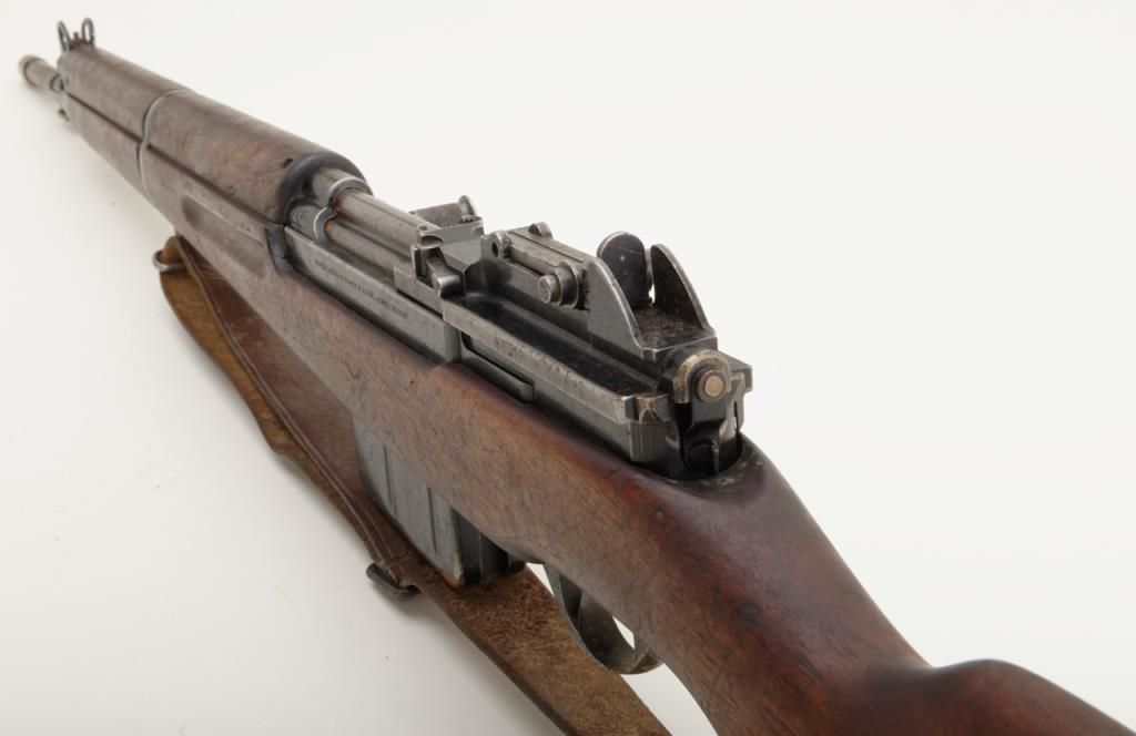 Belgian FN Model 1949 semi-auto rifle, 7.65mm cal., 23-1/2” barrel ...