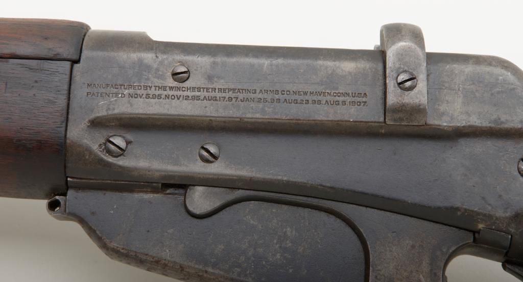 Winchester Model 1895 lever action rifle, Russian Contract, 7.62mm ...