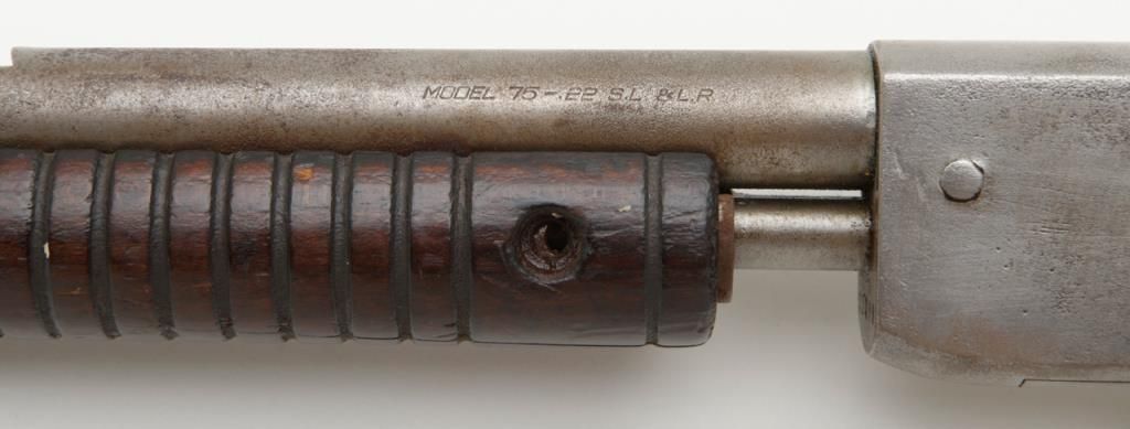 Stevens Model 75 pump action rifle, .22 short, long and LR cal., 24 ...