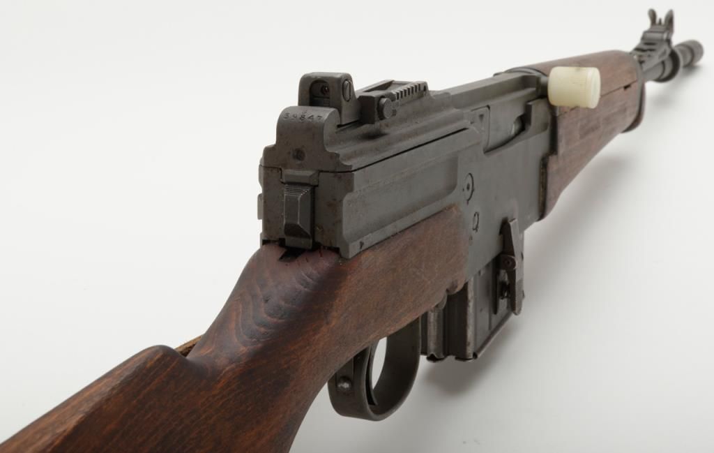 French MAS Model 49/56 semi-auto rifle, 7.5mm cal., 21” barrel ...
