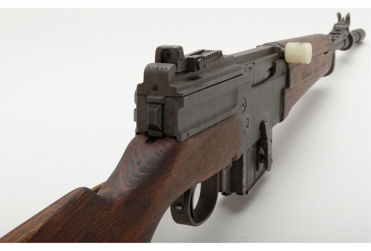 French MAS Model 49/56 semi-auto rifle, 7.5mm cal., 21” barrel ...