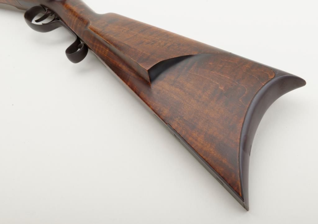 Modern full stock percussion black powder rifle, .54 cal., 34-1/2 ...