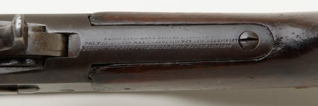 Remington Rolling Block single shot rifle, 7mm – S.M. cal., 30” barrel ...