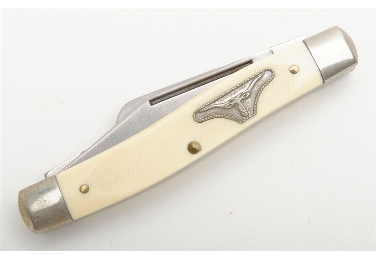 Russell Green River Works pocket knife with stag scales - Germany ...