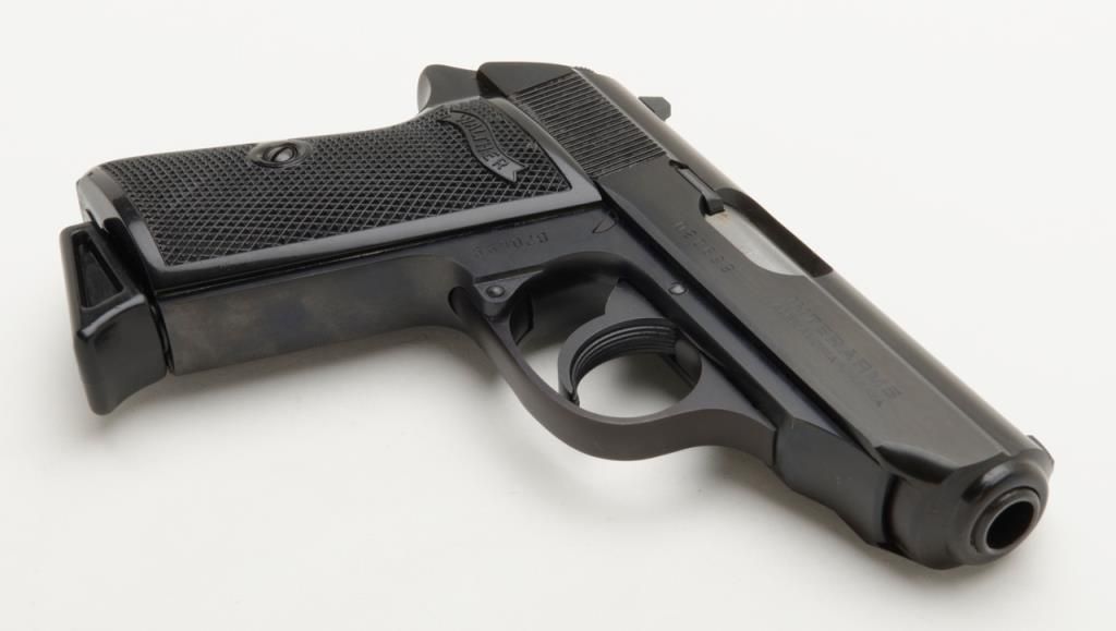 Walther PPK/S DA semi-auto pistol, marked “Interarms”, 9mm kurz cal., 3 ...