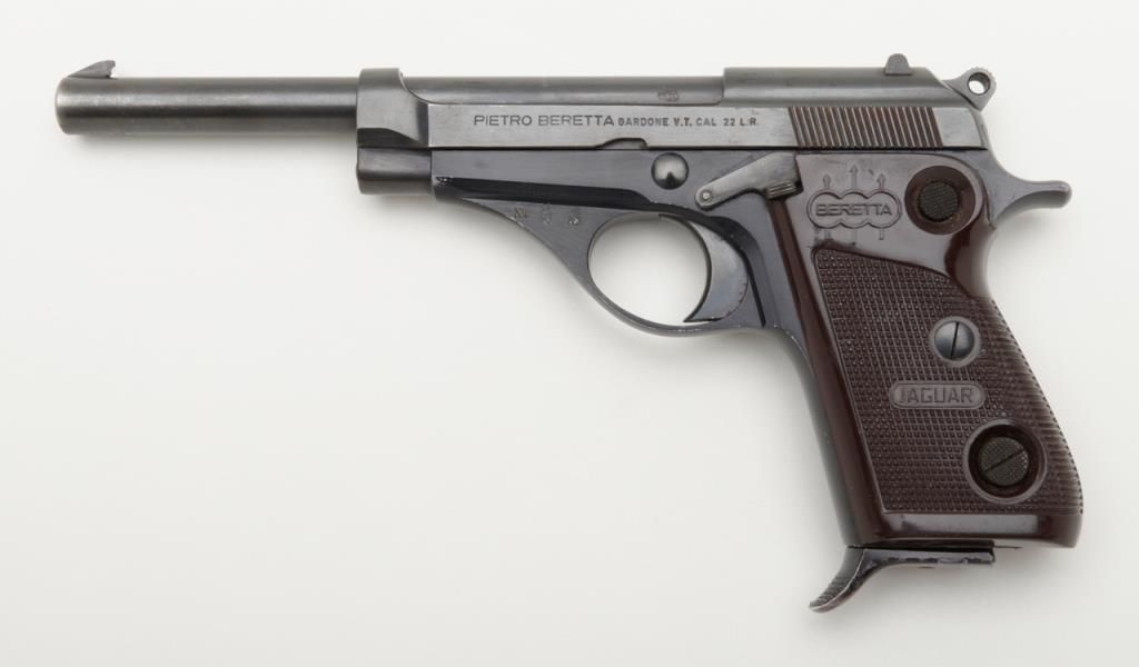 Beretta Model 75 Jaguar, .22 long rifle caliber semi-automatic pistol ...