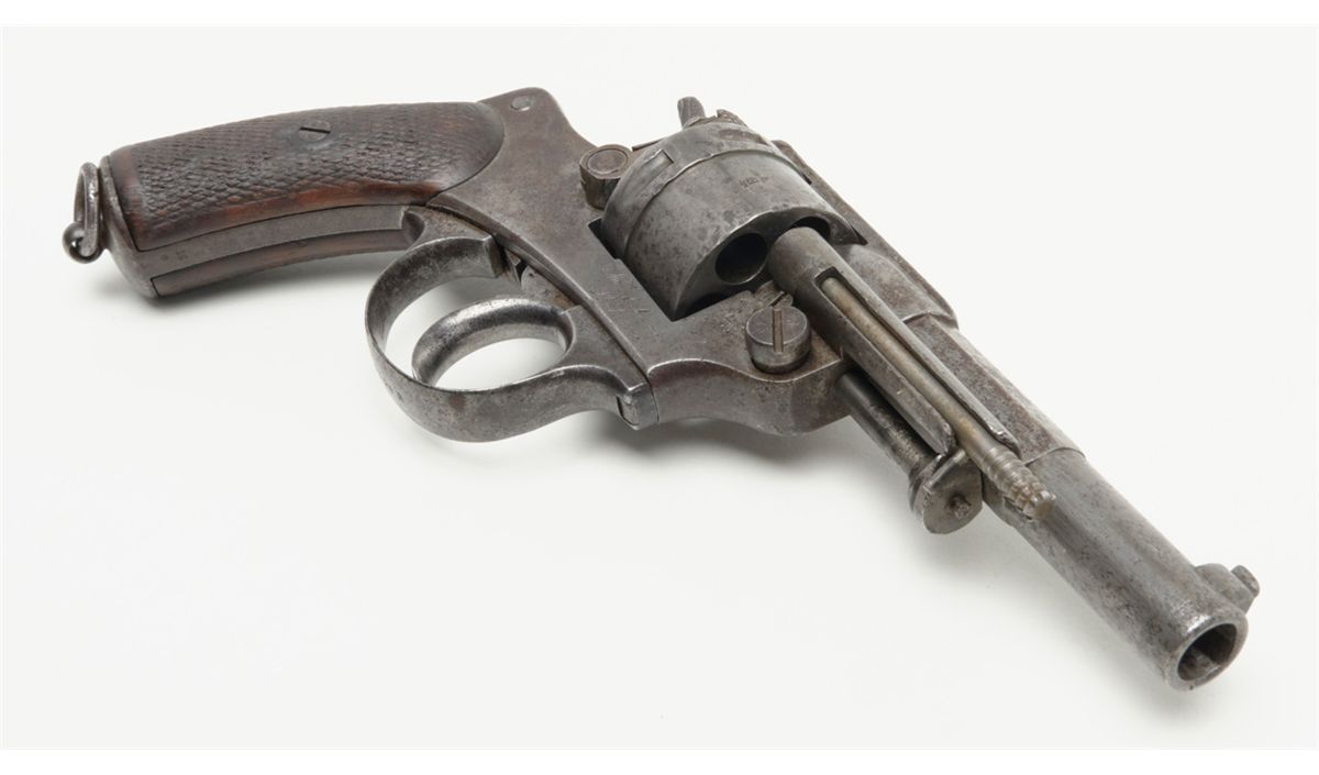 French St. Etienne Model 1873 DA revolver, 11mm cal., 4-1/2” barrel ...