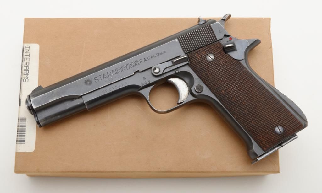 Star Super Model semi-auto pistol, 9mm Largo cal., import-marked, 5 ...