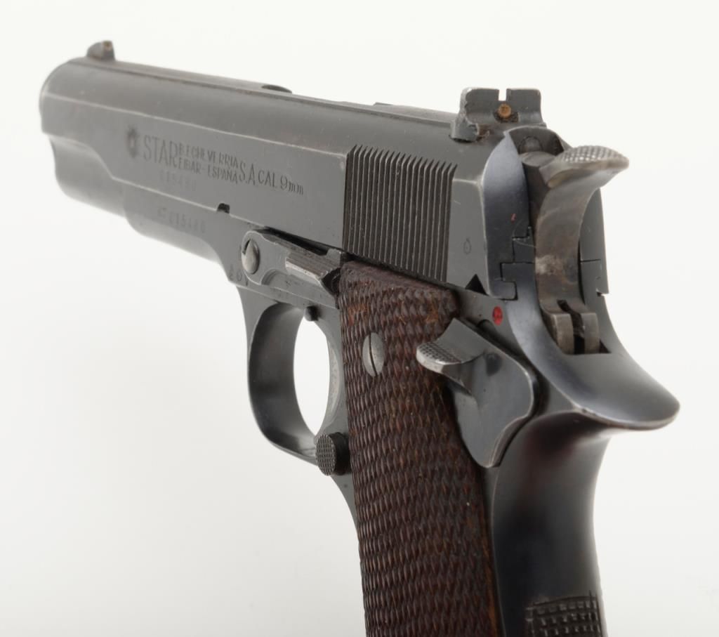Star Super Model semi-auto pistol, 9mm Largo cal., import-marked, 5 ...