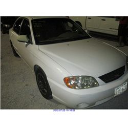 2002 - KIA SPECTRA //REBUILT SALVAGE