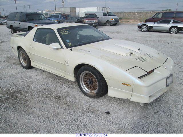 1987 - PONTIAC TRANS AM