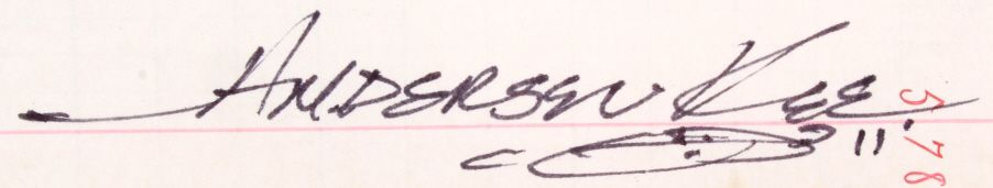 "The Blue Horse" Ledger Art By Anderson Kee