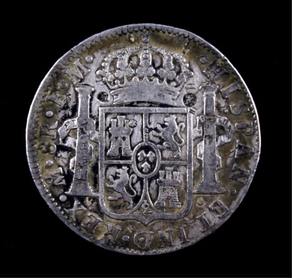 1787 Carolus III Dei Gratia 8 Reales Coin The coin